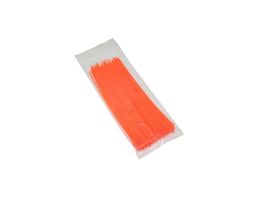 Collier Rilsan / Colson 2.5 x 200mm orange (x100)