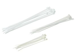 Collier Rilsan / Colson blanc (x30)