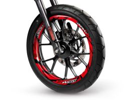 Kit déco jante Most rouge V2