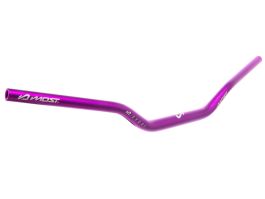 Guidon motocross et supermotard Most Racing Evo 2 anodisé et satiné violet