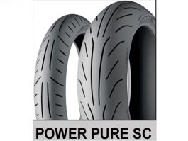 Pneu Michelin Bopper 130/70-12 POWER PURE SC 62P TL R