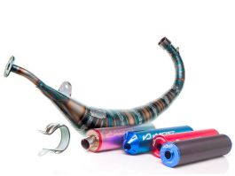 Pot d'échappement 50cc Most passage bas pour motos Rieju MRT et MRT Pro AM6