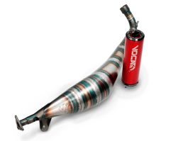 Pot d'échappement Voca Road Race 50cc 70cc Derbi Variant