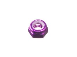 Écrou aluminium Nylstop M5 Pro Bolt Violet