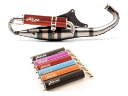 Pot d'échappement Yasuni Carrera 16 Piaggio Typhoon violet