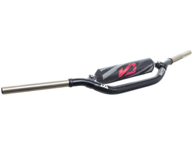 Guidon Watts 28mm hybride avec barre de renfort et mousse de protection ...