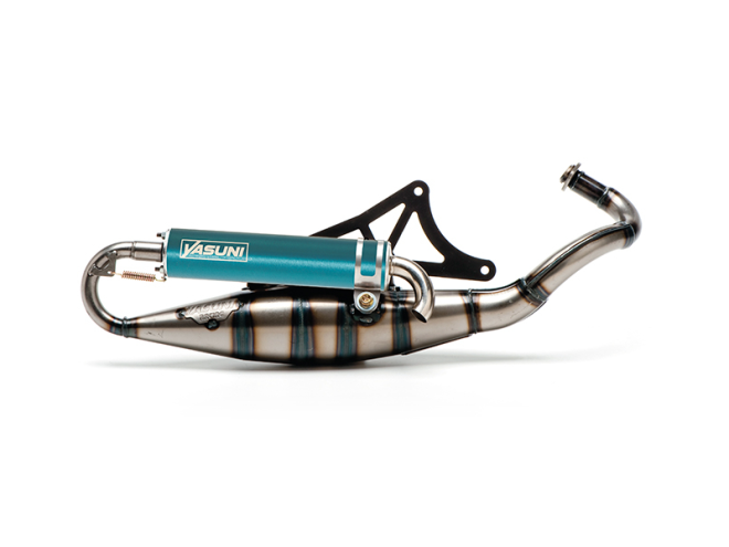 Pot d'échappement Yasuni R Piaggio Typhoon bleu